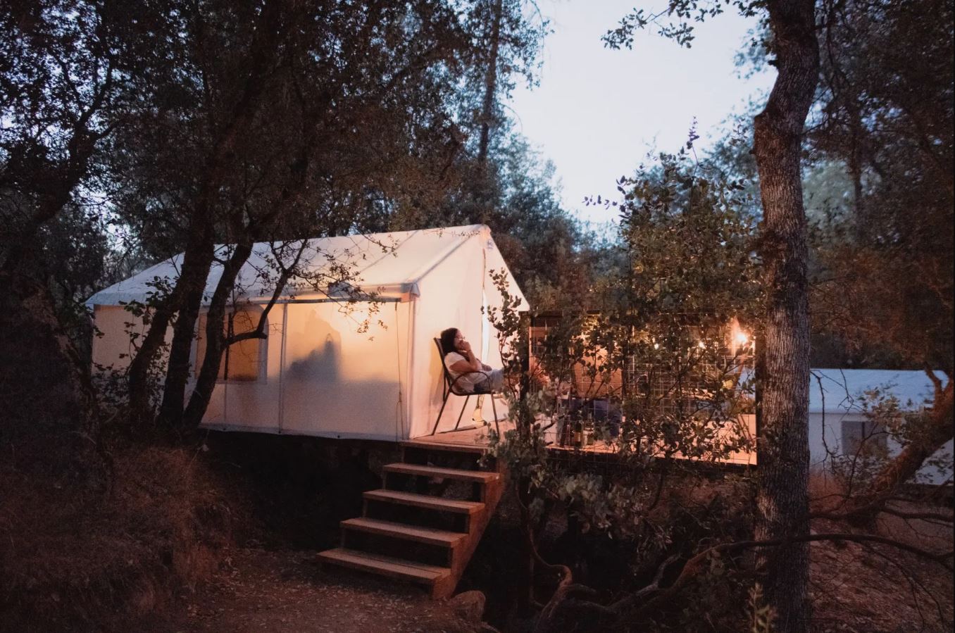 4 Person Canvas Tents | Raft California